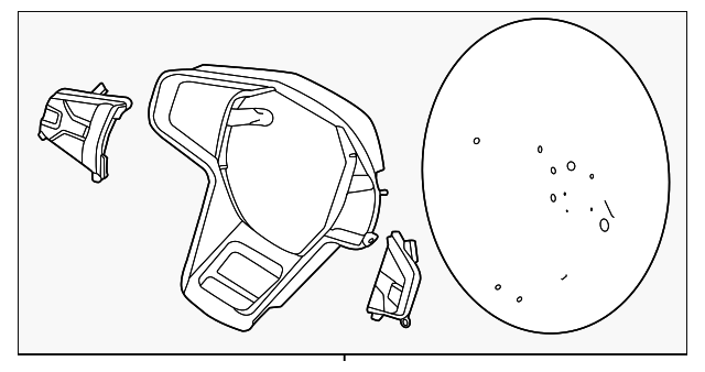 M2DZ-3600-BA - Strg Wheel Assembly 2021-2024 Ford Bronco | Big 3 Auto Parts