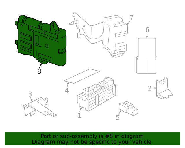 2019-2022 Nissan Altima Control Module 284B1-6CA1A | OEM Parts Online