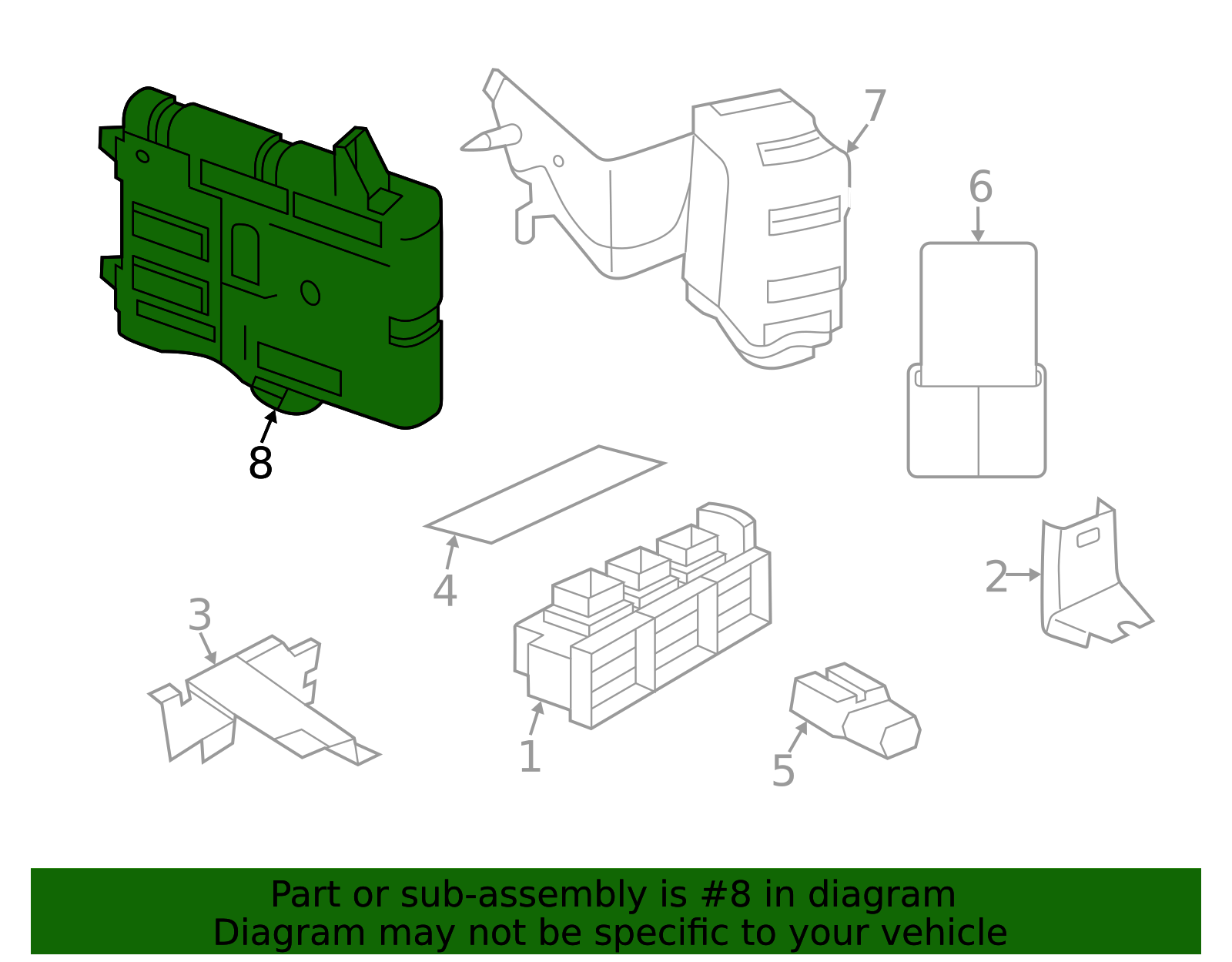 2019-2023 Nissan Altima Body Control Module 284B1-6CA3C | Bill Kay ...