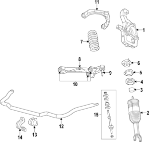 2016-2023 Ram Air Suspension Spring 68232282AF | TascaParts.com