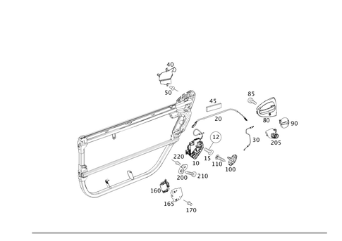 Locking System for 2011 Smart Fortwo | Mercedes-Benz USA Parts