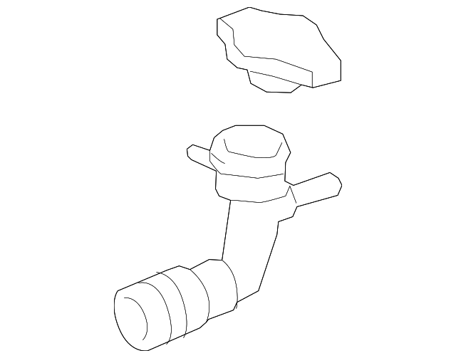 16897-25010 - Filler Neck - 2018-2019 Toyota Camry | OEM Genuine Toyota ...