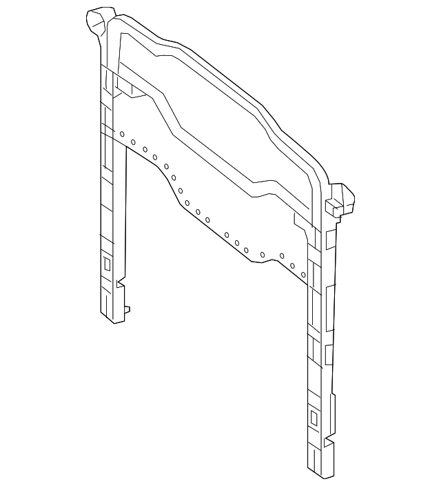 205-860-00-74 - Deflector 2017-2023 Mercedes-Benz | Mercedes-Benz USA Parts