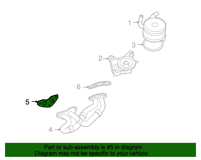 2007-2015 Lexus Cooler Pipe Gasket 11496-31010 | OEM Parts Online