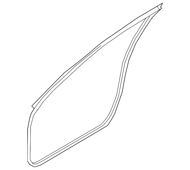 80831-6CA0A - Door Weather-Strip - 2019-2025 Nissan Altima | Nissan OEM ...