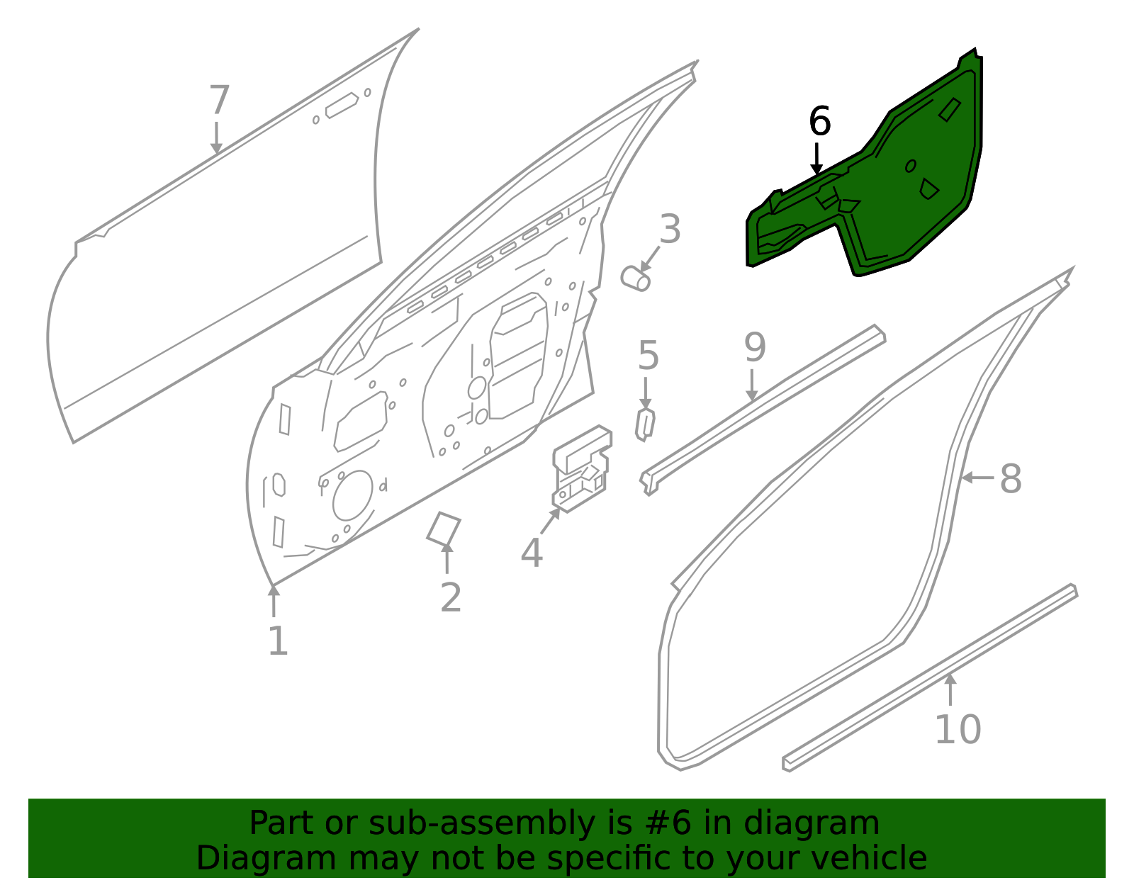 2019-2020 Nissan Altima Water Shield 80861-6CA0B | Sullivan Brothers Nissan