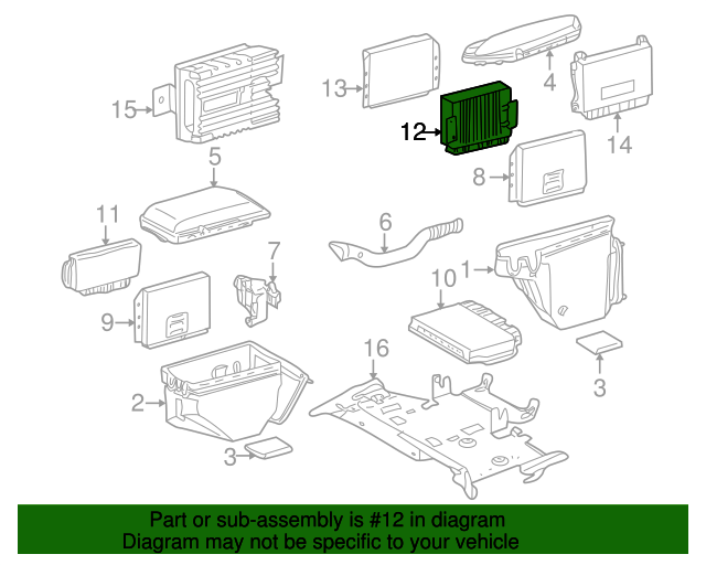 1998-2003 Mercedes-Benz Engine Control Module (ECM) 113-153-20-79-80 ...