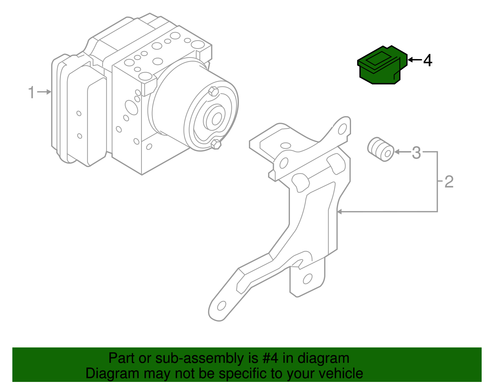 2010-2017 Kia Yaw Rate Sensor 95690-3V100 | Retail Performance Auto Parts