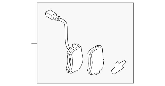 2011-2018 Audi Rear Pads 4H0-698-451-M | Audi USA Parts