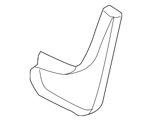 2005-2010 Scion tC Mudguards PT769-21040 | Toyota Parts Center