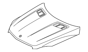 166-880-04-57 - Hood 2013-2016 Mercedes-Benz | Mercedes-Benz USA Parts