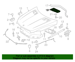 1668800105 - Air Grille 2012-2019 Mercedes-Benz | AutoNationParts.com