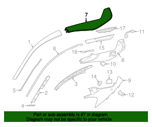 51627372044 - 2014-2020 BMW i8 Spoiler Wing (51-62-7-372-044) | BMW of ...