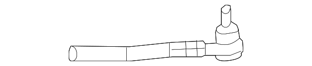 2018-2021 Jeep Outer Tie Rod - Driver's Side (LH) 68258762AE ...