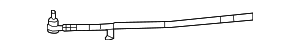 2018-2024 Jeep Tie Rod 68522992AA | Mopar Parts Canada