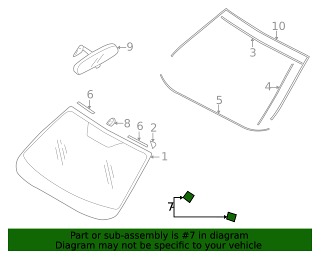 2012-2024 Subaru Lower Seal 65078FJ000 | Subaru Parts Store