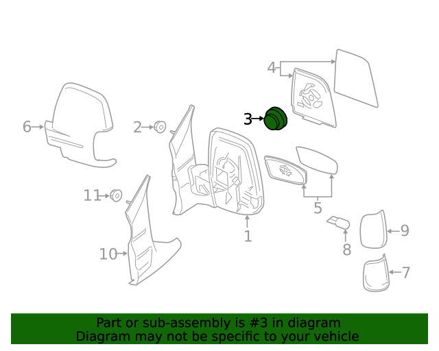 2015-2023 Ford Motor CK4Z-17696-B | Blue Springs Ford Parts