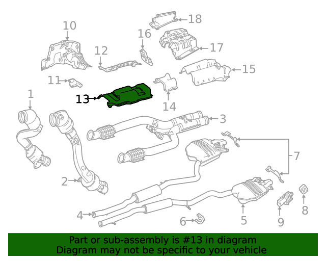 222-680-36-01 - Heat Shield 2009-2020 Mercedes-Benz | AutoNationParts.com