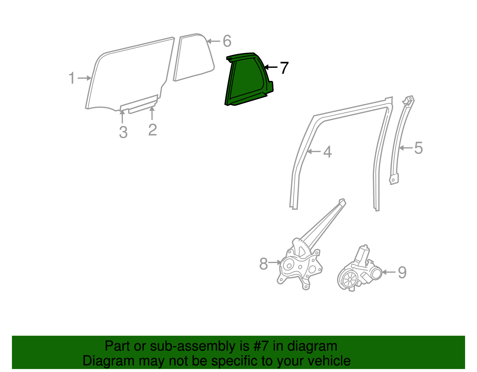 68189-52090 - 2008-2014 Scion xD - Weatherstrip | Sparks Parts