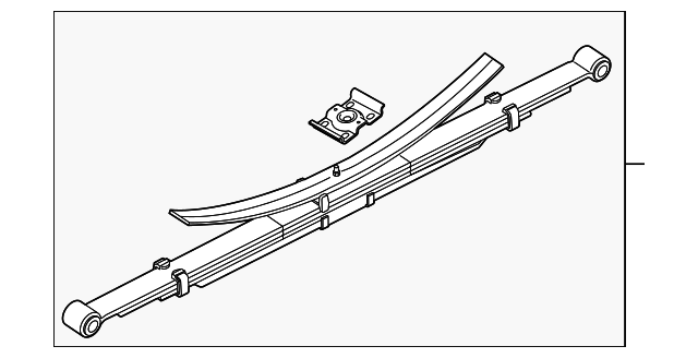 2011-2016 Ford Leaf Spring bc3z5560g | TascaParts.com