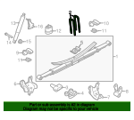 2011-2022 Ford U-Bolt BC3Z-5705-K | Online Ford Parts Catalog