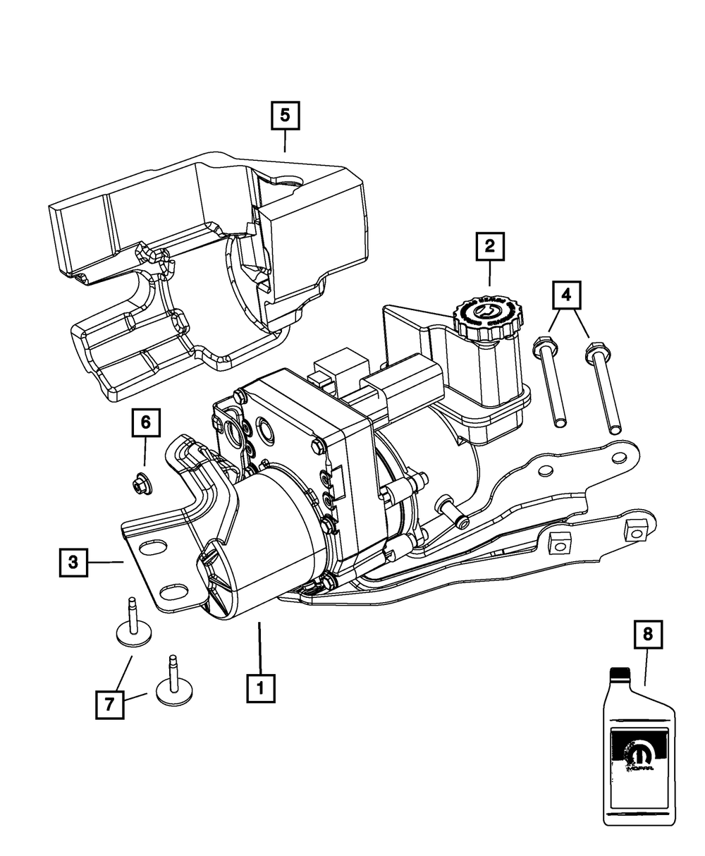 2011-2022 Mopar Power Steering Fluid 68088485AB | Mopar eStore