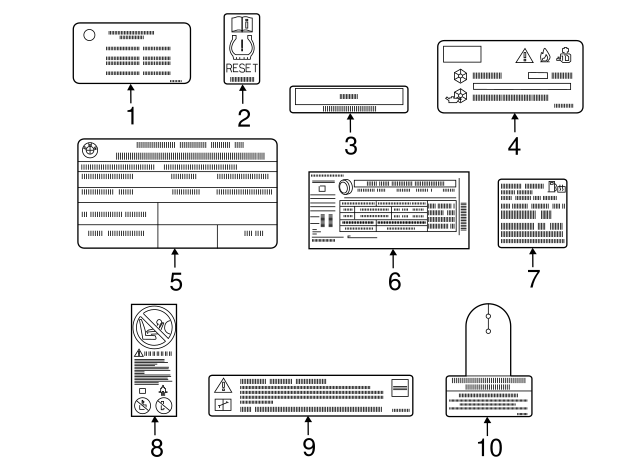 71217352915 - 2014-2024 BMW Info Label (71-21-7-352-915) | BMW of South ...