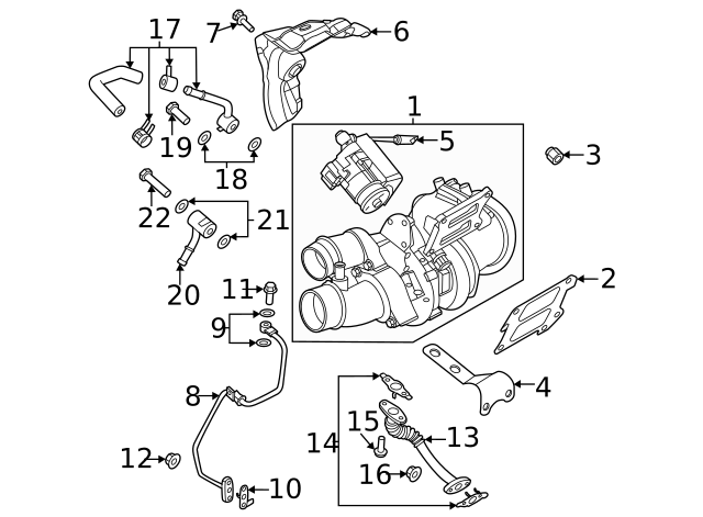 28260-2T000 - Water Return Tube 2021-2024 Genesis | AutoNation Parts