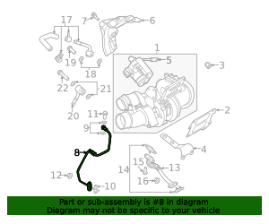 2021-2023 Genesis Oil Feed Tube 28240-2T000 | QuirkParts