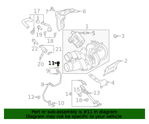 Hyundai - 26822-47291 - Oil Feed Tube Eye Bolt - 2021-2024 Hyundai ...
