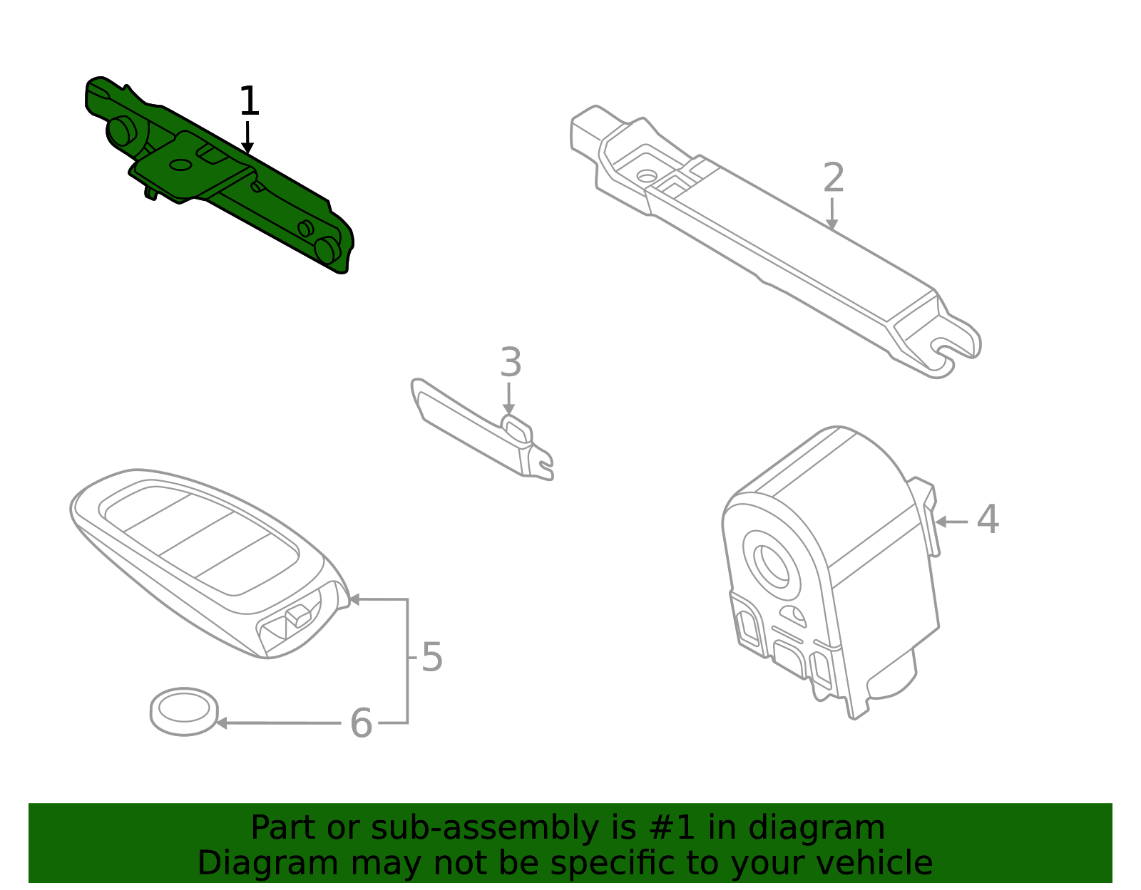 2022-2024 Hyundai Tucson Keyless Entry Antenna 95460-N9000 | Joseph ...