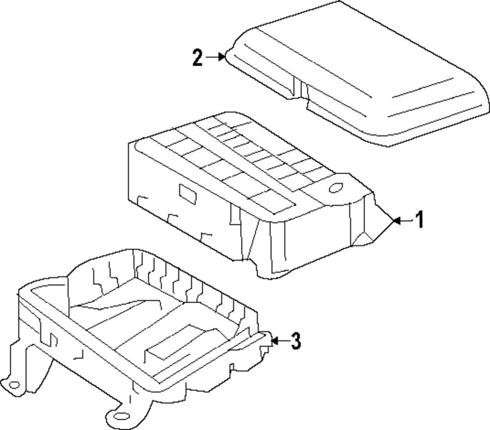 2022-2025 Toyota 2022-2024 Toyota - Upper Cover 82662-0C100 | Sparks Parts