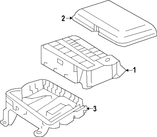 2022-2024 Toyota Upper Cover 82662-0C080 | Discount Parts Monster