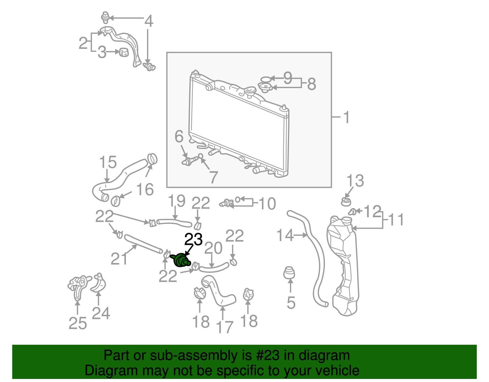 25420-PRP-003 - 2002-2007 Honda - Strainer Assembly (Atf) | Genuine ...