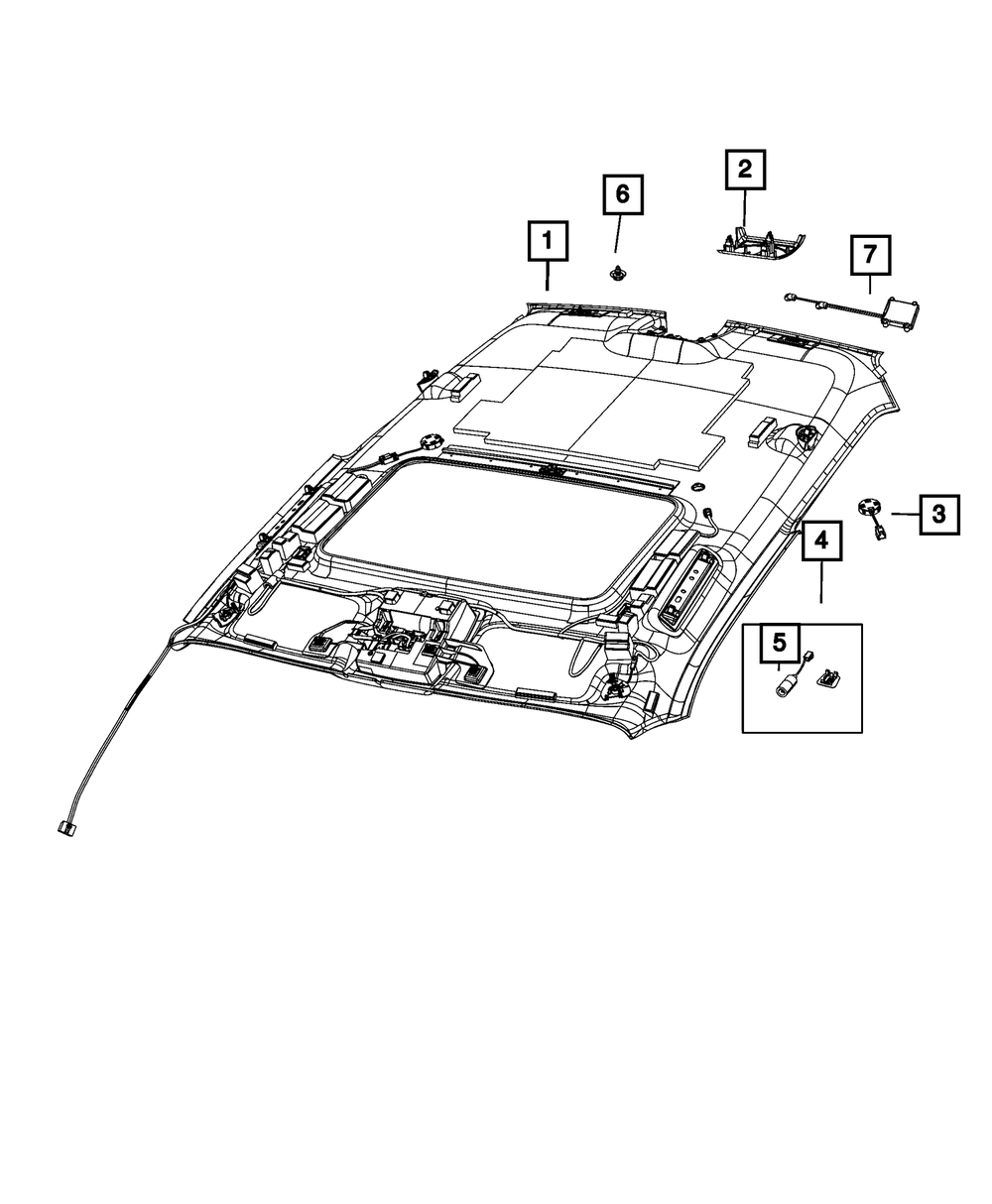 2022-2023 Dodge Challenger Chmsl Bezel 7HB54DX9AD | My Mopar Parts