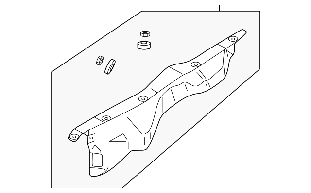 2011-2014 Nissan Murano Fender Splash Shield 638E8-1AA0B | OEM Parts Online