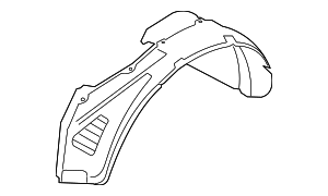 2011-2014 Nissan Murano Fender Splash Shield 638E9-1AA0B | Nissan RVA