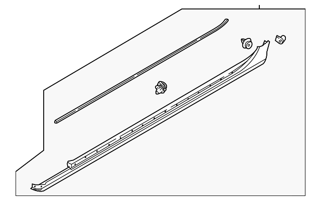 2019-2020 Volvo Rocker Panel Guard - Passenger Side (RH) 39790367 ...
