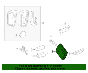13518771 GM Keyless Entry Module | GM Parts Store