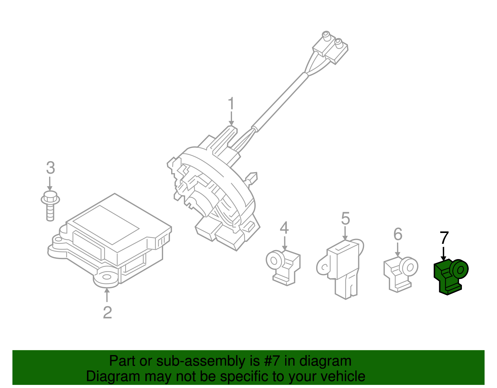 95920-J5000 - Ft Impact Sensor 2018-2023 Kia Stinger | Kia.Parts Store
