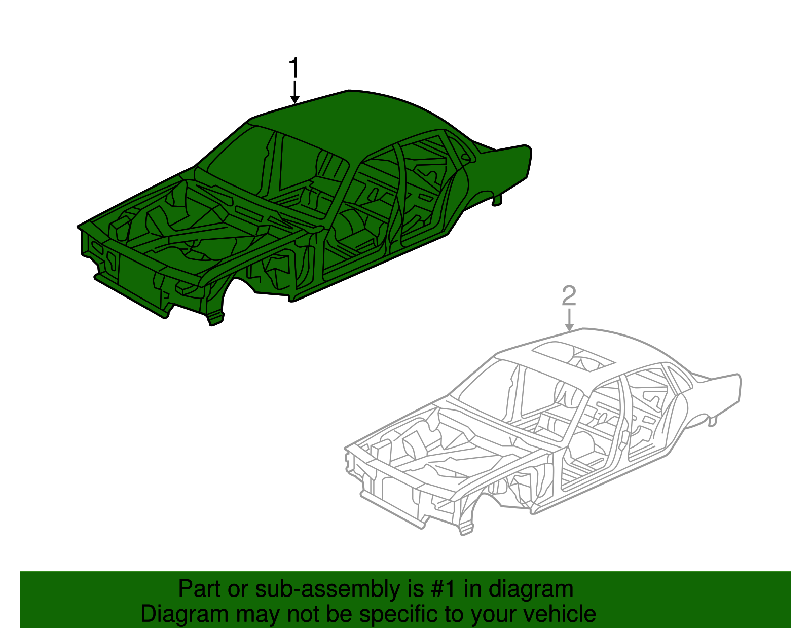 FXF3100GA01 - High-Quality Vehicle Body Shell for 1998-2003 Jaguar ...