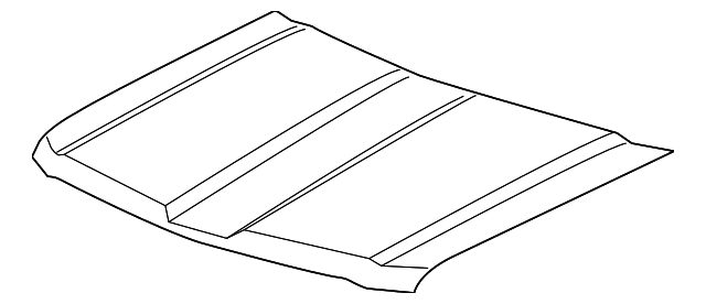 2016-2019 Chevrolet Hood 23392664 GM | GMPartsDirect.com