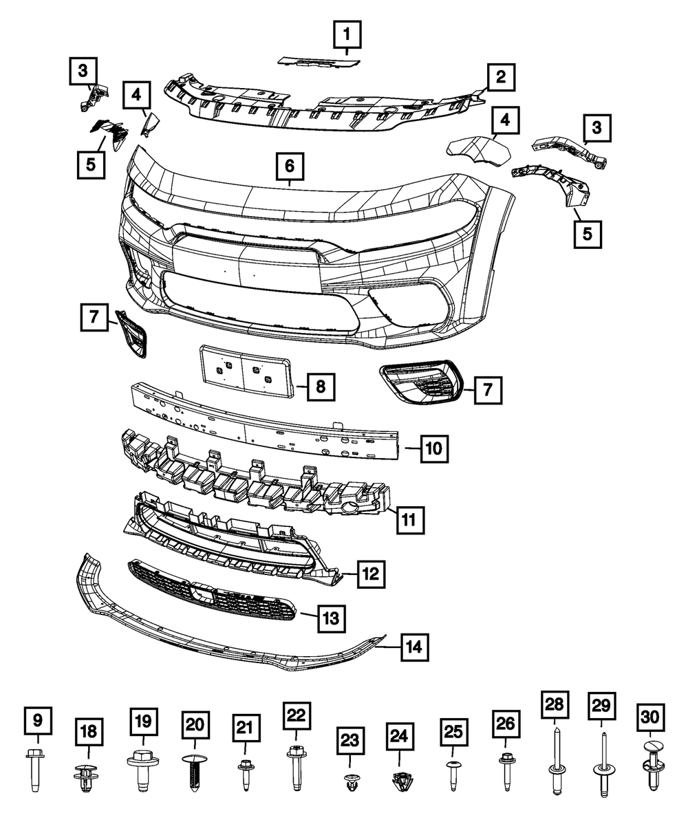 2009-2023 Dodge Rivet 68051424AA | Steve White Parts