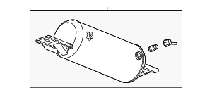 2021-2024 GM Automatic Level Control Air Supply Reservoir 84718528 GM ...