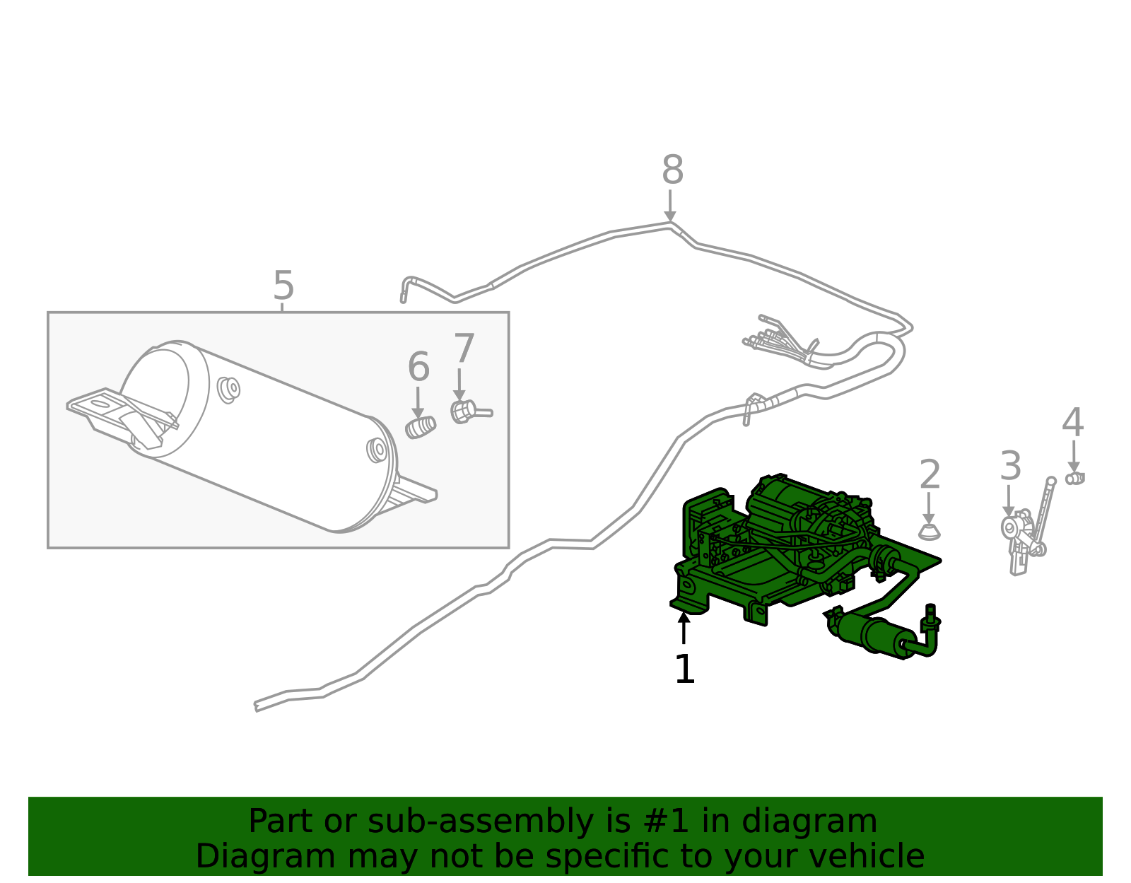 2021-2024 GM Automatic Level Control Module 84951816 GM | GMPartsDirect.com