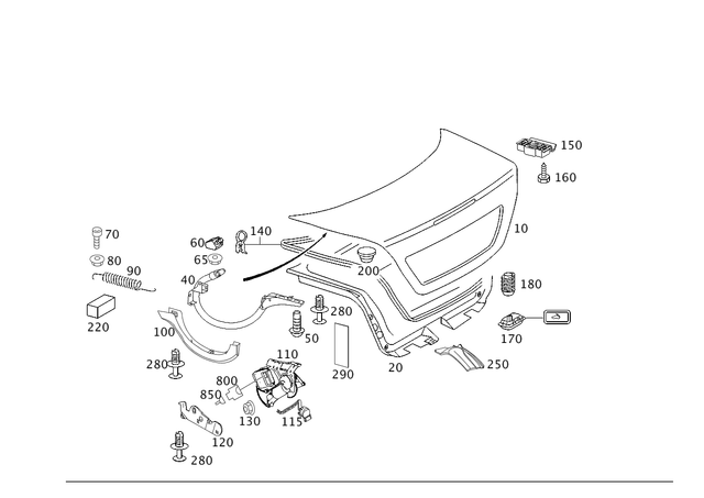211-820-20-42-26 - Electric Motor Mercedes-Benz USA Parts