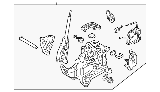 46700-E4001 - Gear Shift Assembly 2017 Kia Soul EV | Kia.Parts Store