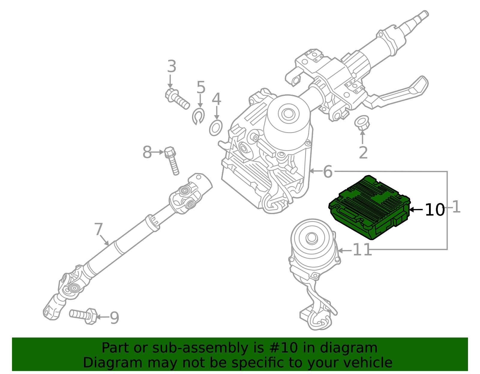 56340-E4100 - Control Module 2015-2019 Kia Soul EV | Kia.Parts