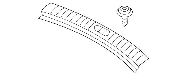 2013-2014 Hyundai Santa Fe Sport Sill Trim 85770-4Z000-RYN | QuirkParts