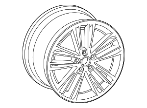 2019-2020 Audi Wheel, Alloy 4K8-601-025-F | Audi USA Parts